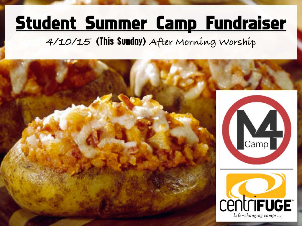 Student Summer Camp Fundraiser – Woodland Baptist Church